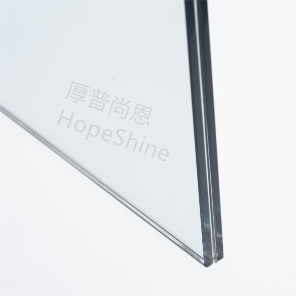 Quality Flat Acoustic Tempered Laminated Glass Soundproof Customized for sale