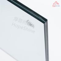 China Flat Acoustic Tempered Laminated Glass Soundproof Customized for sale