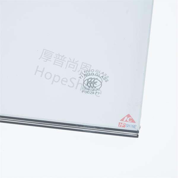 Quality Flat Acoustic Tempered Laminated Glass Soundproof Customized for sale