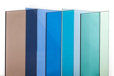 Cina Custom Tinted Clear Float Glass 12mm BS6202 Certificated in vendita