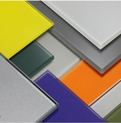 Cina grandi lastre di vetro colorato in vendita 3 mm in vendita