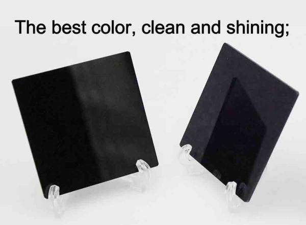 Quality glazed glass curtain wall black for sale