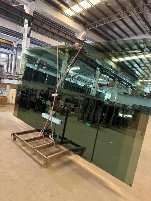 China Warmtereflecterend Grijs Blauw Groen Brons Venster Fabriek Gekleurd Gebouwd Float Glas Te koop