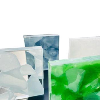 China Model Europa EN572 Authenticatie Groen jade glas Te koop