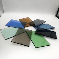 China F-Green Tempered Float Glass 4mm–12mm Solid Structure Building Glass for sale