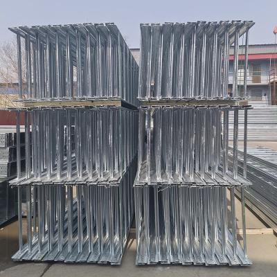 China Supplier Customized Cable Tray 300mm 100mm Metal Basket Hot Dip Galvanized Cable Ladder for sale