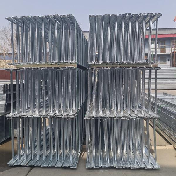 Quality Supplier Customized Cable Tray 300mm 100mm Metal Basket Hot Dip Galvanized Cable Ladder for sale
