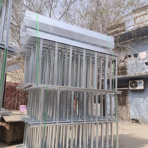Quality Outdoor Heavy Duty In Uae Produced By Professional 100mm Cable Tray Hot Dip Galvanized Cable Ladder Price for sale