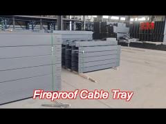 corrosion resistant slot type cable tray fireproofing hot dip multiple sizes
