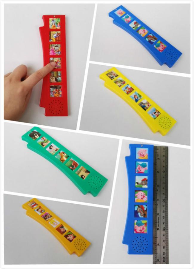 Orange Durable Button Sound Book Baby sound chips for cards 0