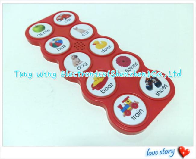 Personalised Custom Animal Sounds Book Module ABS  + Cardboard Materials 5