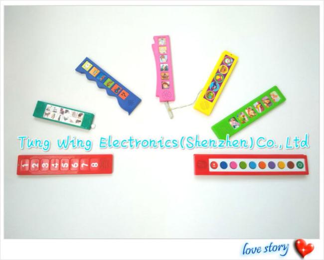 Educational Red 8 Button Module For Baby Sound Books with Voice recordable 5