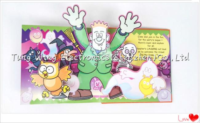 Metal Pull Rod Module For Children Pop Up Sound Book 2