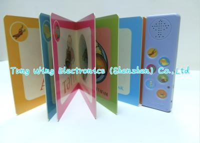 Cina Eductational che impara il modulo sano del libro del bottone di abitudine 6 per i bambini in vendita