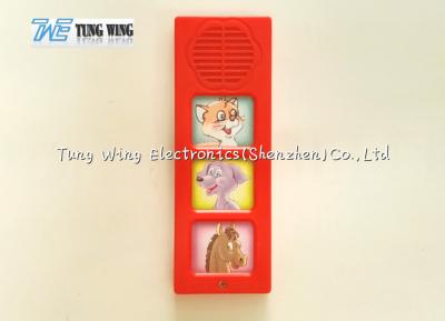 China Farm Animal Sounds 3 Button Module For Children Sound Book, Child Board Book for sale