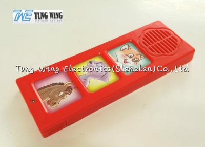 China Farm Animal Sounds 3 Button Module For Children Sound Book, Child Board Book for sale