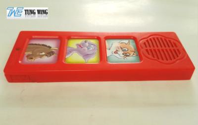 China Farm Animal Sounds 3 Button Module For Children Sound Book, Child Board Book for sale