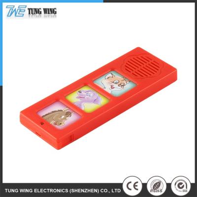 China OEM Button Sound Module Book with AG10 Battery and 27mm Speaker for 3-8 Years Educational Musical Toy for sale