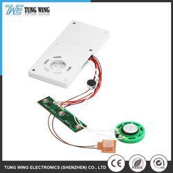 China Waterproof Customizable Sound Duration Recordable Sound Chip with Replaceable Battery for Greeting Cards and Toys for sale
