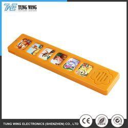 China ABS Material Children Sound Books with Sound Recording and Flash of Light Educational Toy for sale
