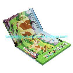 China Music Children Sound Book with Push Button Educational Toy Talking Book for Kids for sale