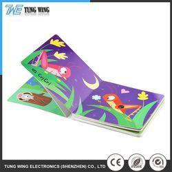 China Wholesale Customized Size Children Sound Book with Push Button for Educational Toy and CE Certified for sale