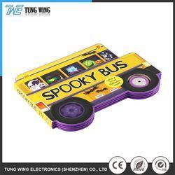 China ABS Material CE Certified Customized Size Talking Book Educational Toy for Children 3-8 Years for sale