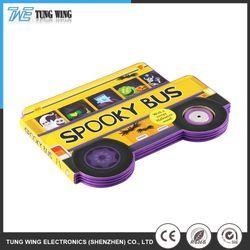 China Customized Size ABS Material CE Certified Sound Book Educational Toy for Children for sale