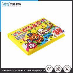 China ABS Material Customized Size CE Certified Sound Module Talking Book for Children Education for sale