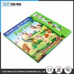 China ABS Material Customized Size CE Certified Sound Module Book Educational Toy Talking Book for sale