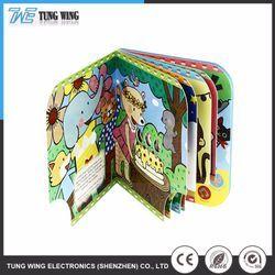 China Customized Size ABS Material CE Certified Talking Sound Book for Children Educational Toy for sale