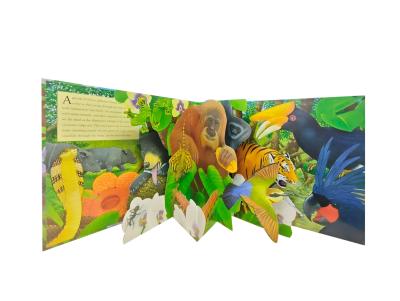 China Pop Up Sound Book - 3D Interactive Press-and-Play Sound Module with Non-Toxic Materials for Kids for sale
