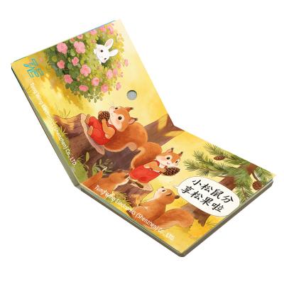 China Interactive Children's Sound Book with Non-toxic Material, Portable Design and Educational Content for Early Learning for sale