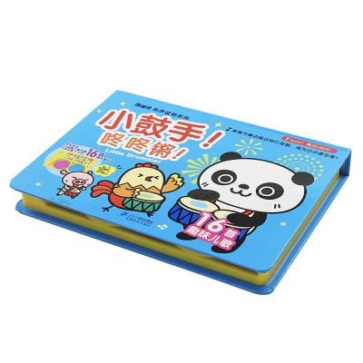 China Interactive Sound Book for Toddlers with Adjustable Volume, Non-toxic Plastic and LED Lights - Educational Toy Book for sale