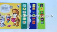 China Button Switch Sound Book Module AG10 Battery Glossy Lamination for sale