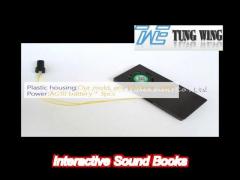 15 seconds light sensor recordable sound module for interactive sound books