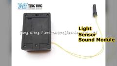 Light Sensor Sound Module for Crafts Music Box Fashion Magazine