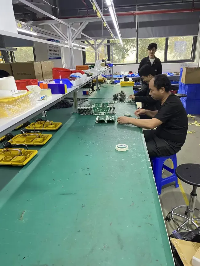 Telephone assembly process