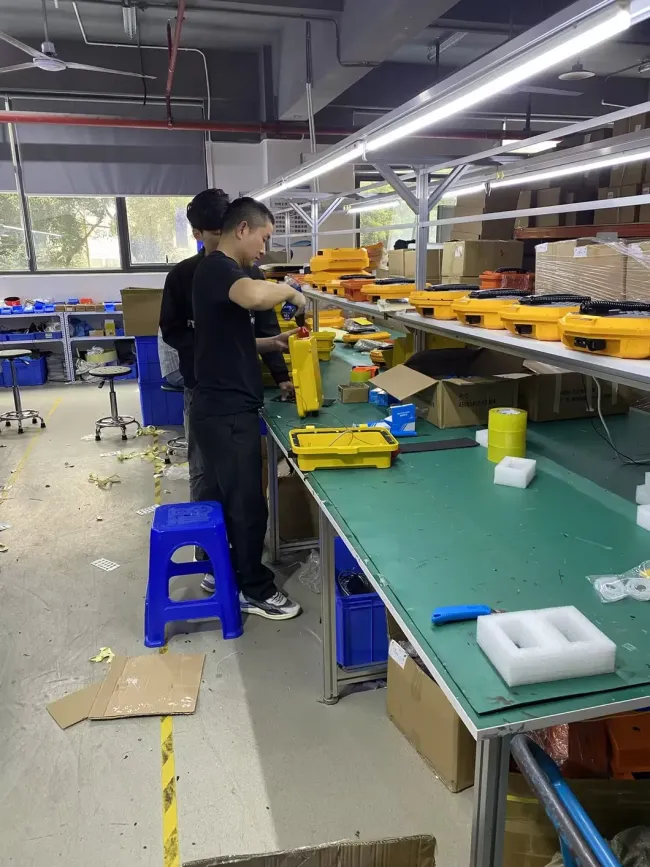 Finished product testing