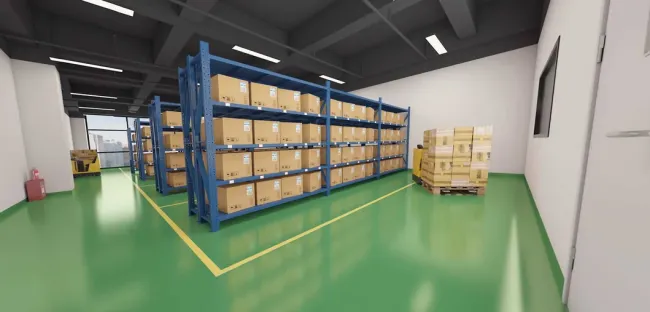 Factory exterior view