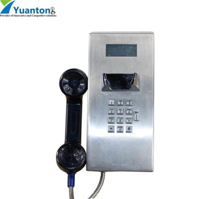 China Cold Rolled Steel Public Hotline Vandal Proof Telephone  DC12V Full Duplex For Jail for sale
