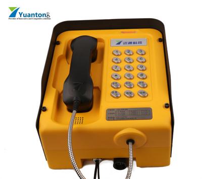 China Tunnel Emergency SIP IP67 Industrial Weatherproof Telephone With Night Vision Keypad for sale