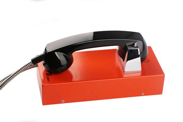 Indoor Analog PSTN Phone , Inmate Visitors Hotline Vandal Resistant Telephone