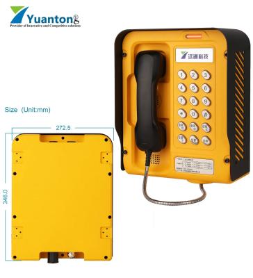 Китай IP68 атмосферостойкий промышленный телефон с магнитной трубкой и телескопической трубкой из нержавеющей стали продается