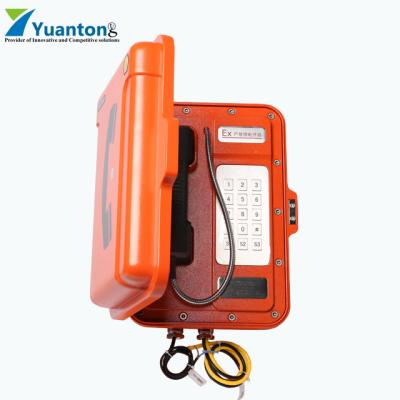 China Aluminum Alloy 80dB EX Proof Telephone Moisture Resistant Industry Use for sale