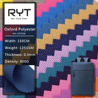Cina Prodotto durevole impermeabile di 600D Oxford intessuto per lo zaino e la tenda in vendita