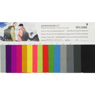 Cina Zaino Scarpe E Tenda Tessuto 100% Poliestere PU 160GSM Colore Personalizzato in vendita