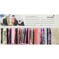 China Polyester Based Reversible Sequin Fabric Anti Static Quick Dry for sale