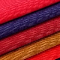 China Material amistoso encerado reactivo de la piel durable de la tela de la lona de 16 onzas en venta