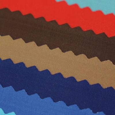 China 100% Polyester 210D RPET Recycled PVC Fabric For Shopping Bags for sale